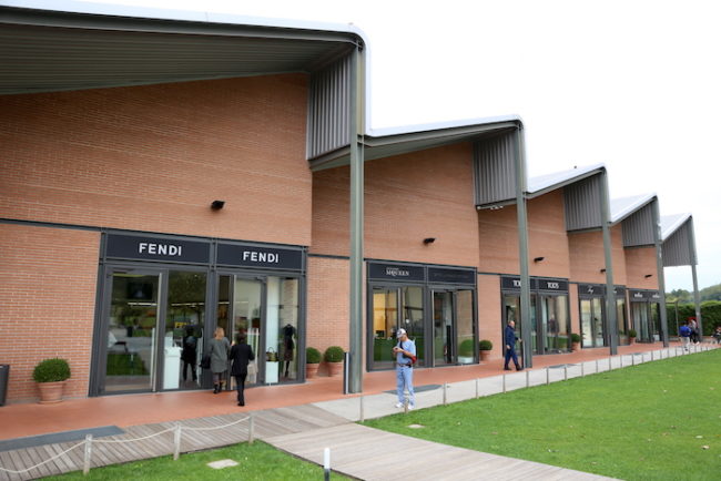 Visiting The Mall Luxury Outlets in Tuscany - David's Been Here