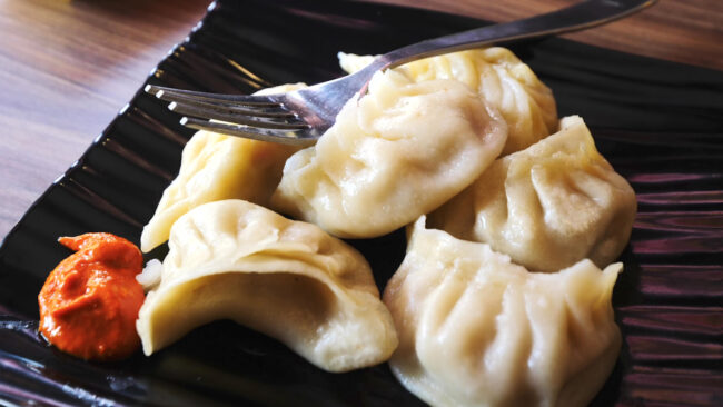 VIDEO: Traditional Bhutanese Food Tour - Momos, Butter Tea & Squash ...