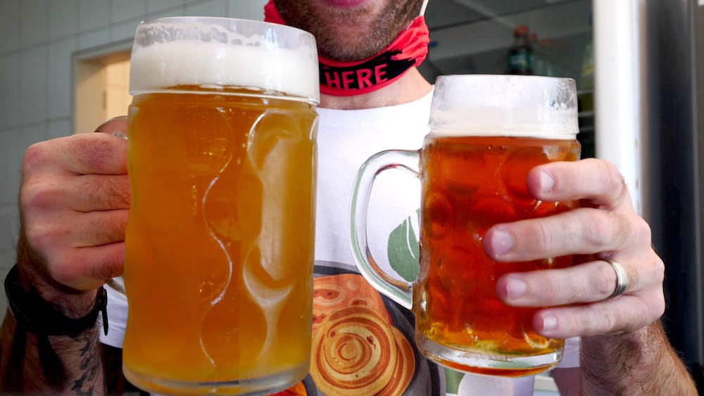 VIDEO: Brazilian German Food in the Beer Capital of Brazil!! Blumenau ...