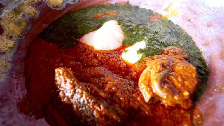 VIDEO: Northern Ghana Food in Accra!! Tuo Zaafi, Wagashi & Kuli Kuli ...