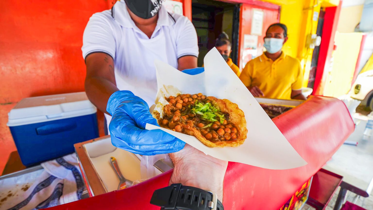 The Ultimate Trinidad Doubles Food Tour in Trinidad! - David's Been Here